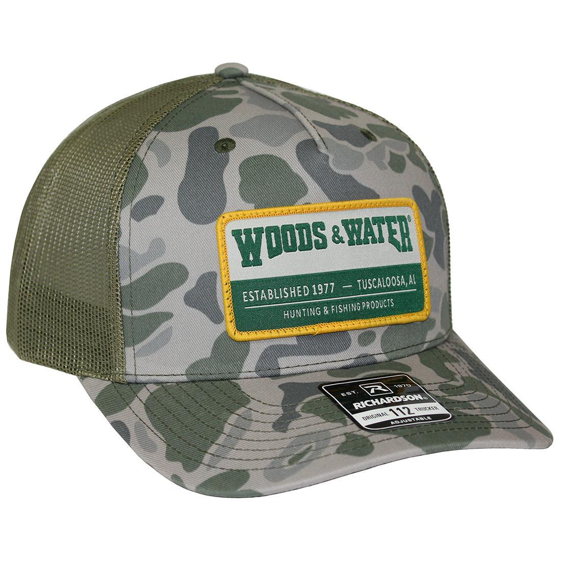 FEED STORE DESIGN 2 RECTANGLE WOVEN PATCH – Woods & Water Inc